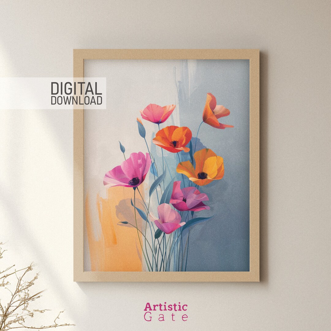 Digital Art Prints Printable Artwork for Download Digital Downloadable ...