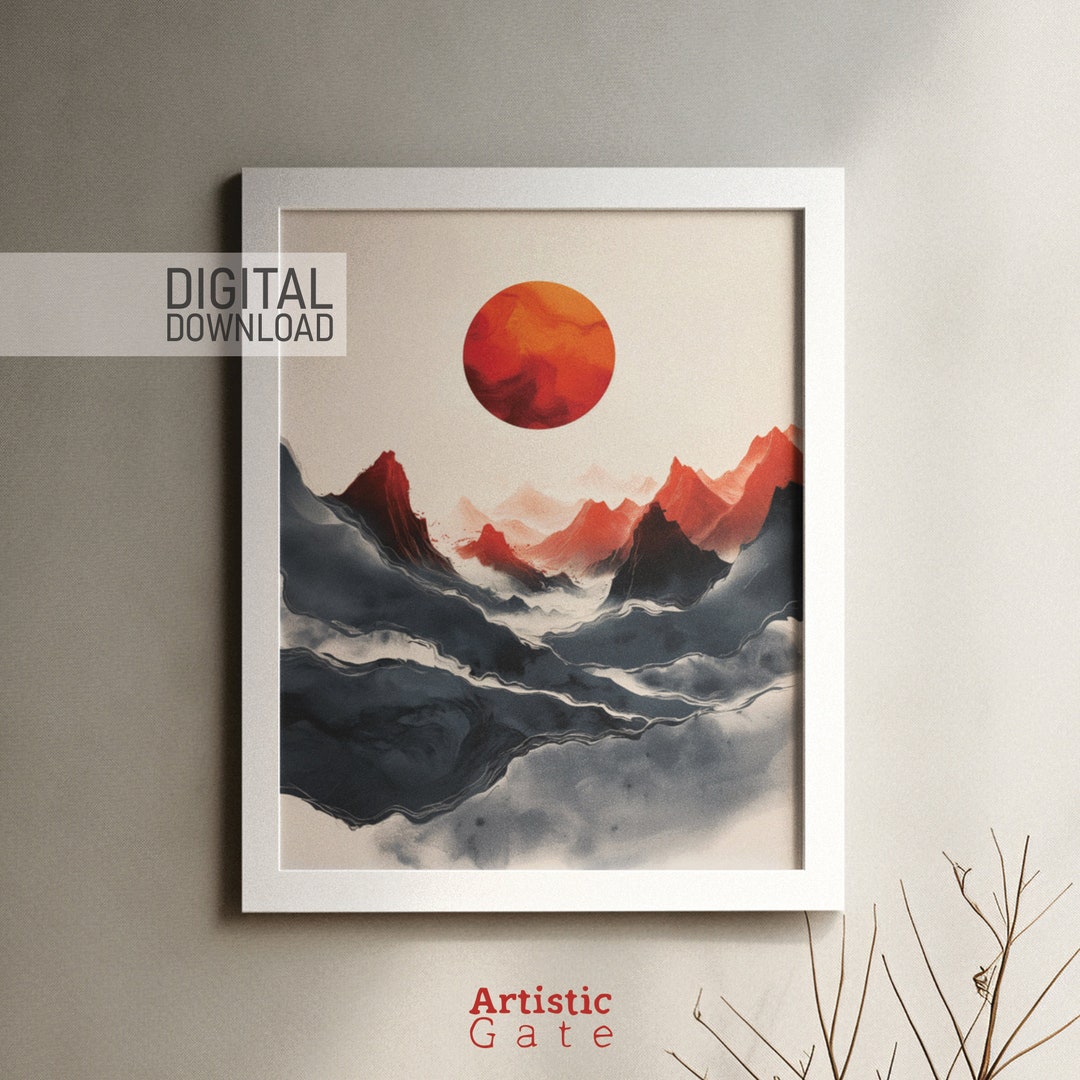 Digital Art Prints - Printable Artwork for Download - Digital ...