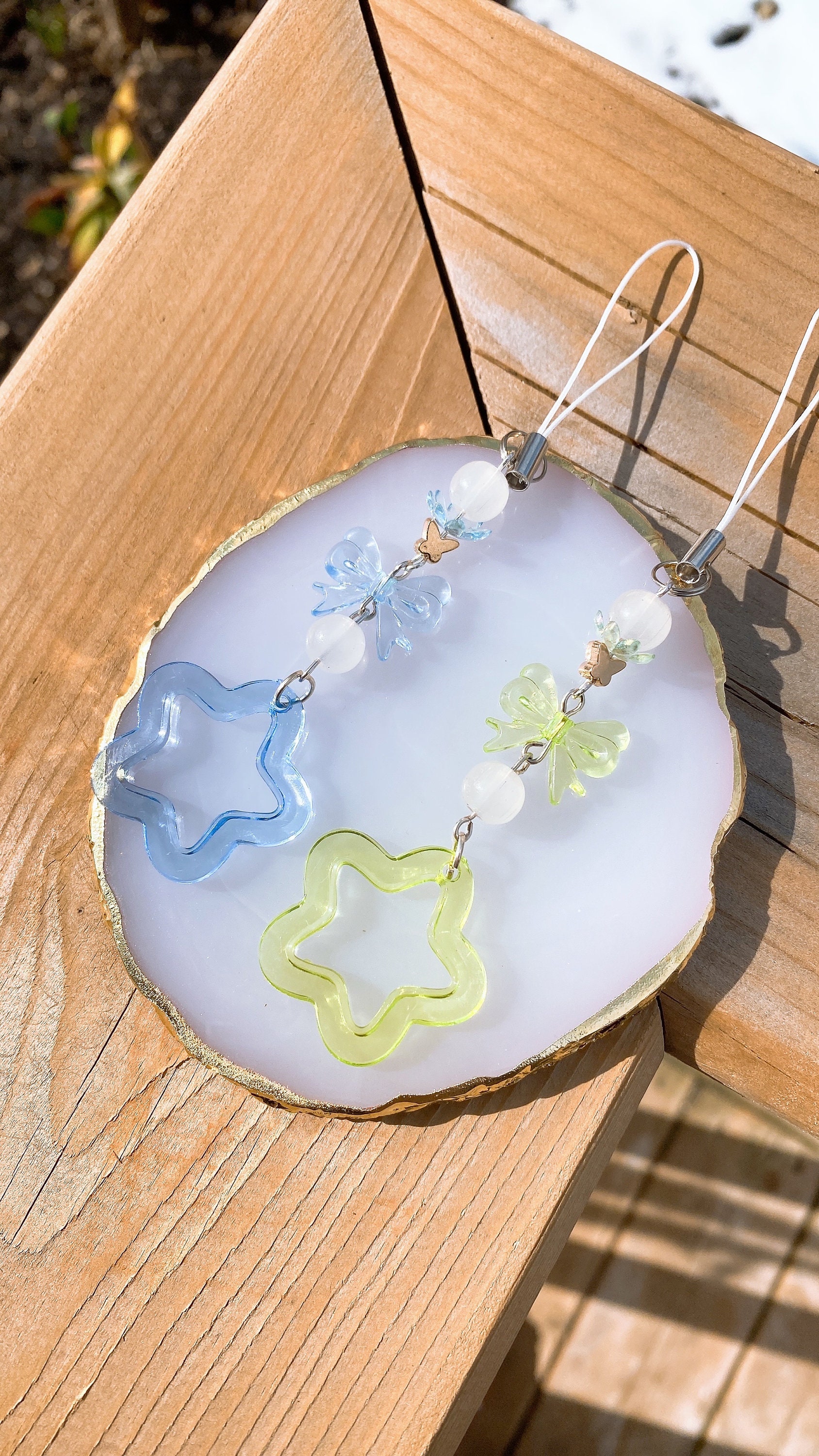 Cute Princess Star Handmade iPhone Charm/keychain Many Variety Colour ...