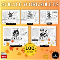Printable Science Coloring Pages for Kids – STEM Activity Bundle ...