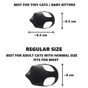 Batcat Mask for Cats, Black 3D Printed, Halloween Costume for Your Cat ...