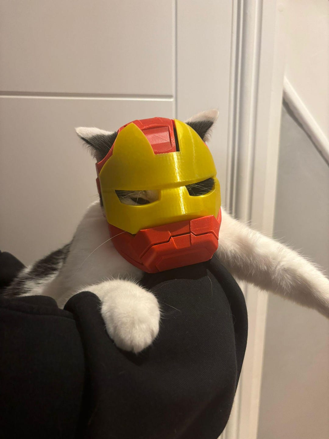 Iron Man Cat Mask: Let Your Kitty Become a Superhero Handmade in the UK ...