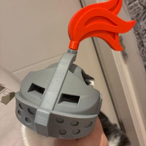 Knight Helmet for Cats With Moving Visor - One Size Fits Most - Etsy