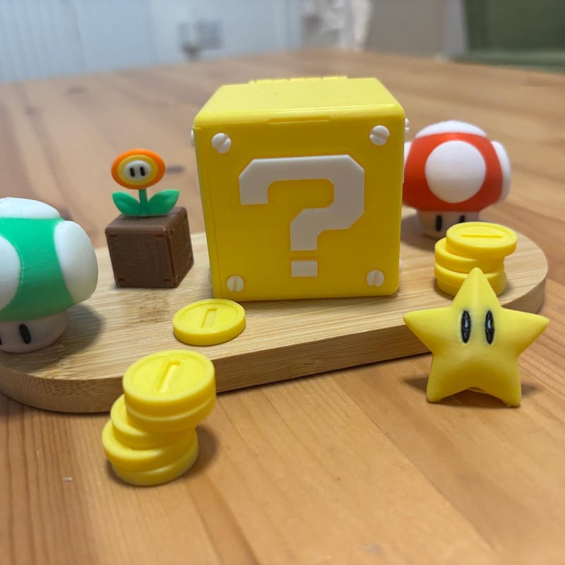 Mario Question Blocks - Etsy