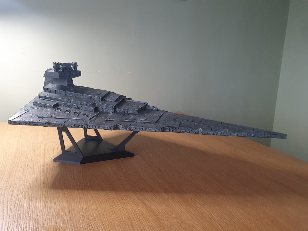 3D Printed Imperial Star Destroyer Replica: Sci-fi Display Model - Etsy