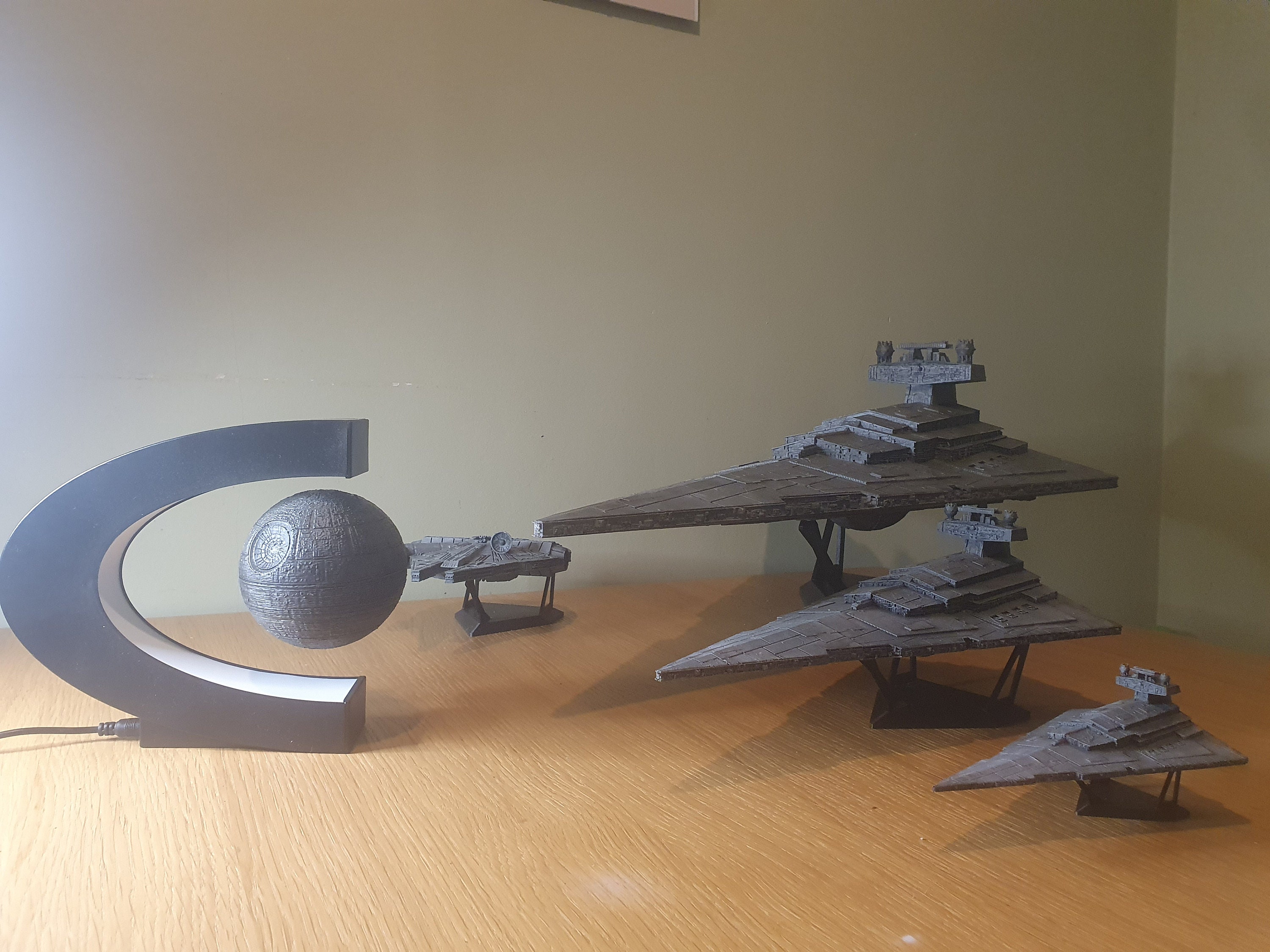 Levitating Death Star - Etsy