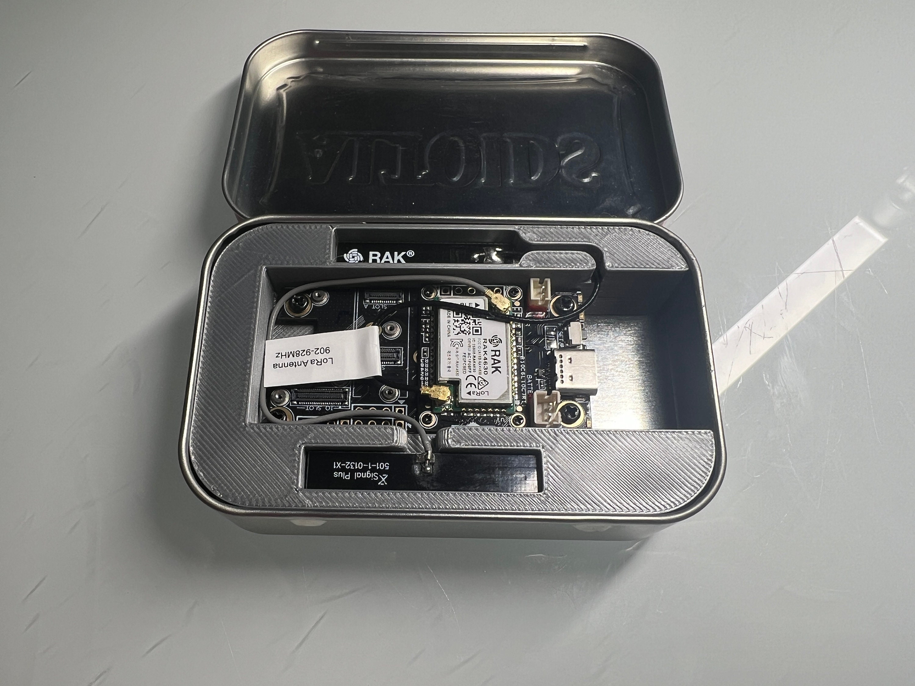 Altoid Tin Case Insert for RAK Wisblock - Meshtastic - Etsy