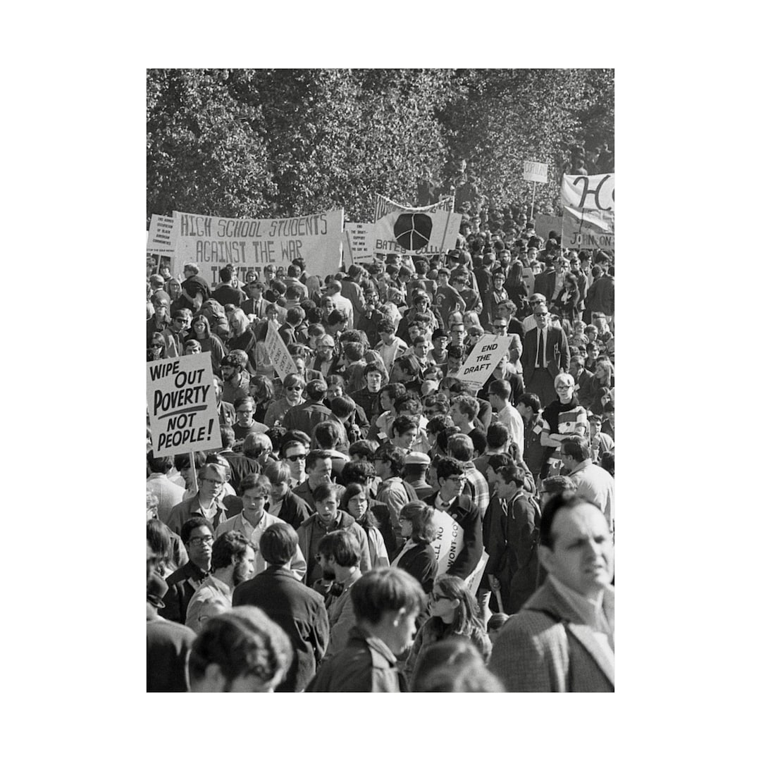 Vietnam War Protest on Washington, 1967 - Etsy