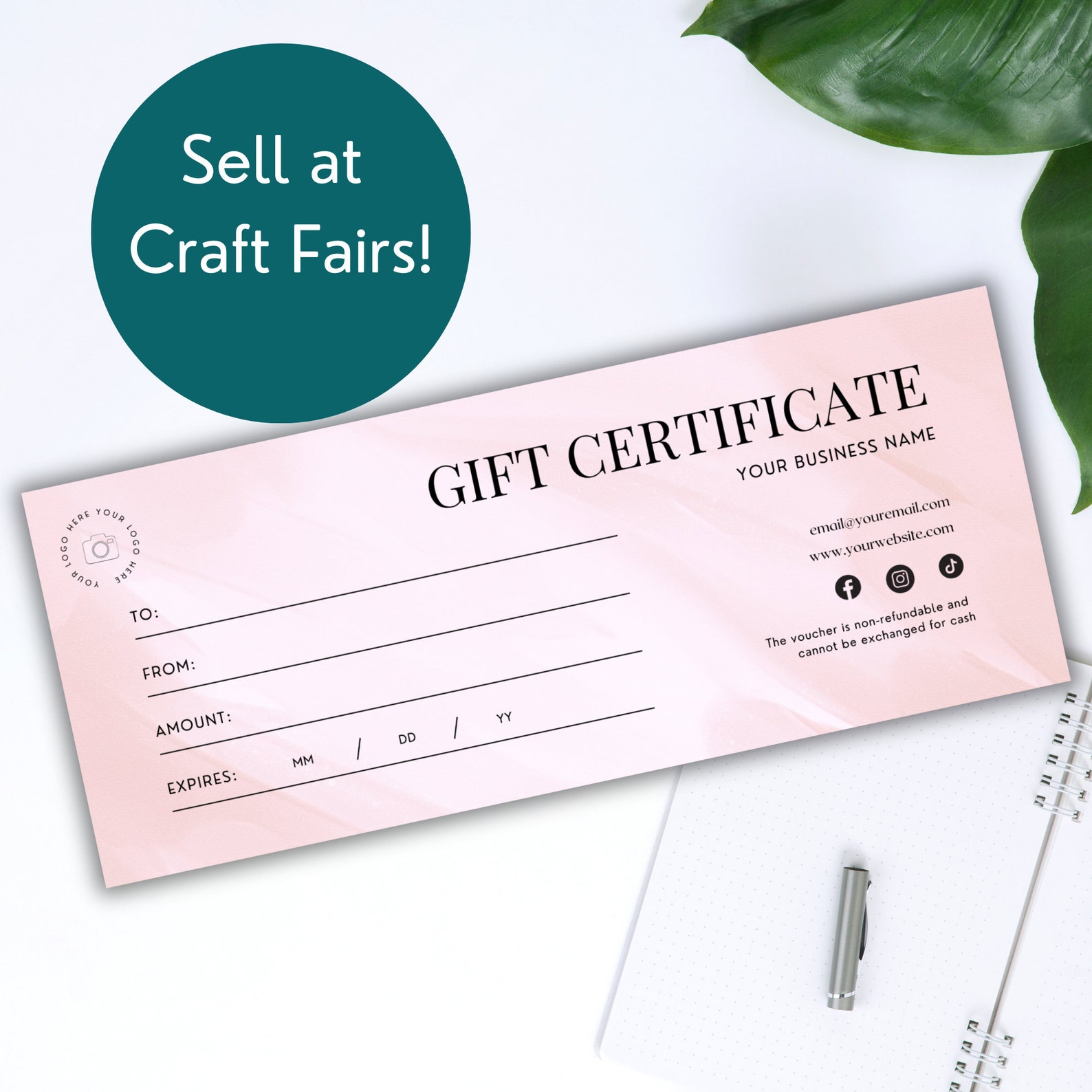 Editable Gift Certificates Template, Father's Day Gift Certificate ...