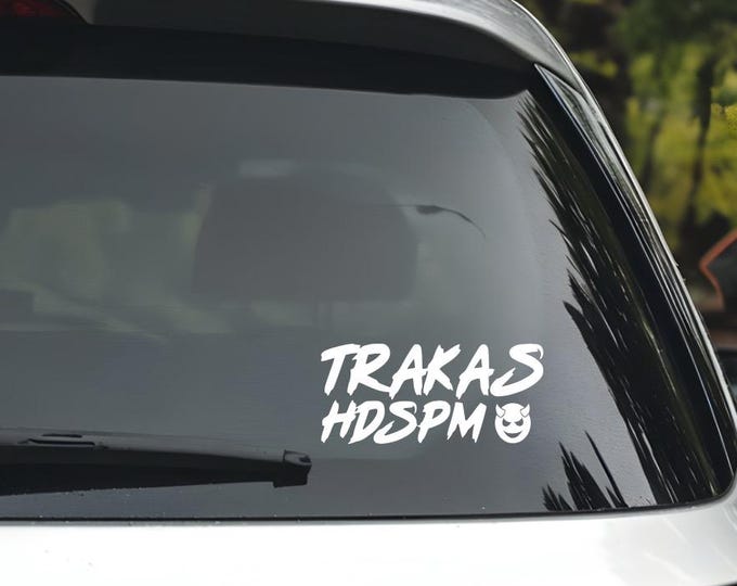 Trakas Hdspm Car Decal| Trakas Hdspm Sticker| Vinyl Car Decal - Etsy