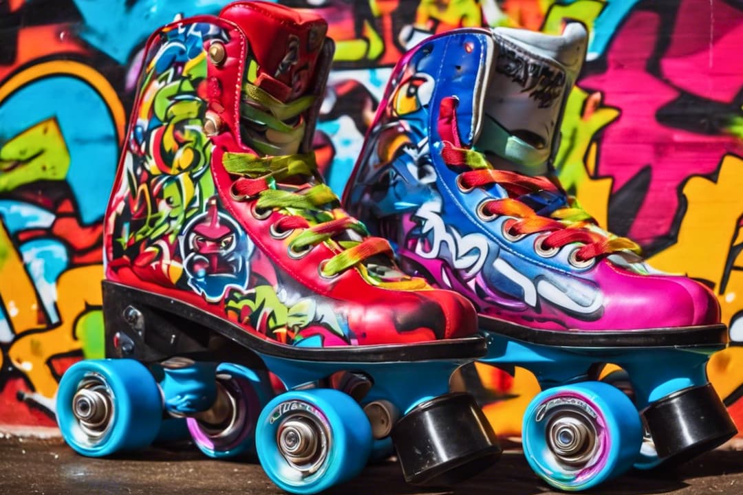 Graffiti Roller Skates 3 X 2 - Etsy