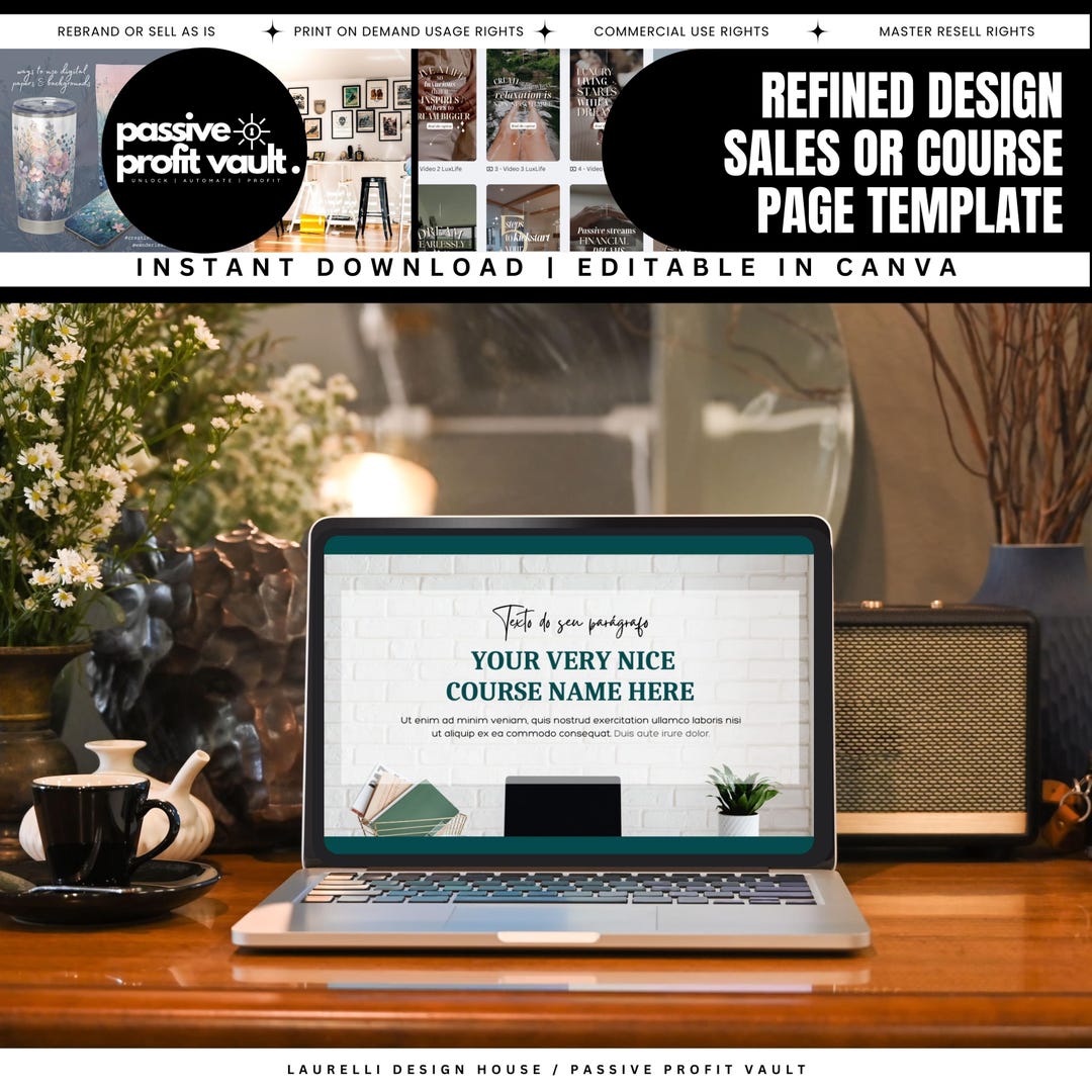 Editable Website Template – 12 Simple & Stunning Pages| Service ...