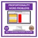 Proportionality in Word Problems Self-checking Digital Picture and ...