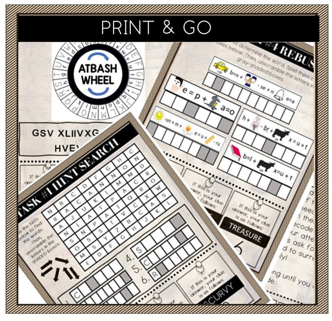 Pirate Plunder Printable Escape Room Party Game - Etsy