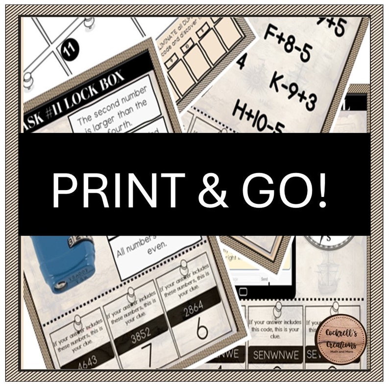 Pirate Plunder Printable Escape Room Party Game - Etsy