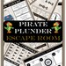 Pirate Plunder Printable Escape Room Party Game - Etsy