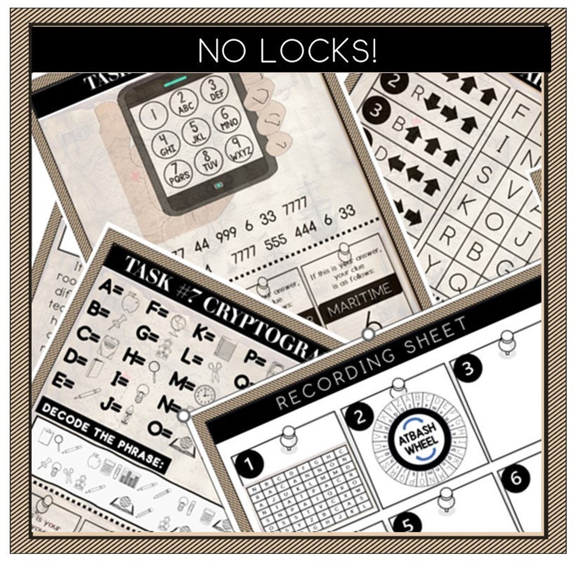 Pirate Plunder Printable Escape Room Party Game - Etsy
