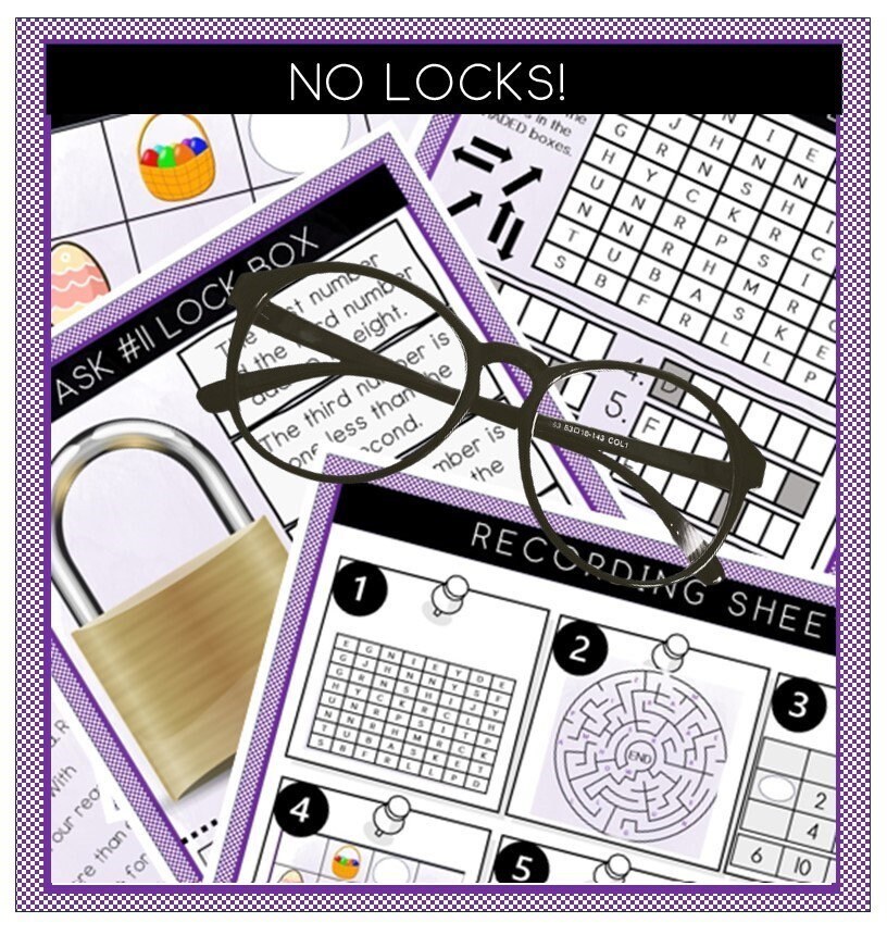 Easter Egg Hunt Printable Escape Room - Etsy