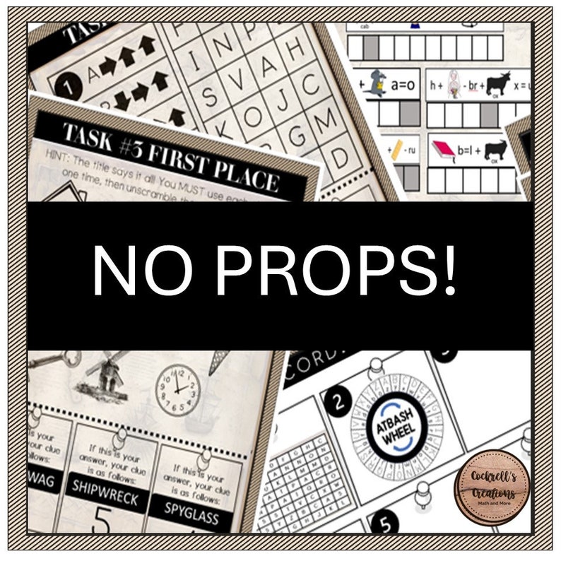 Pirate Plunder Printable Escape Room Party Game - Etsy