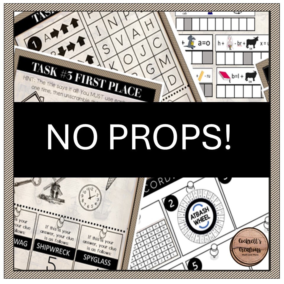 Pirate Plunder Printable Escape Room Party Game - Etsy