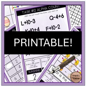 Easter Egg Hunt Printable Escape Room - Etsy