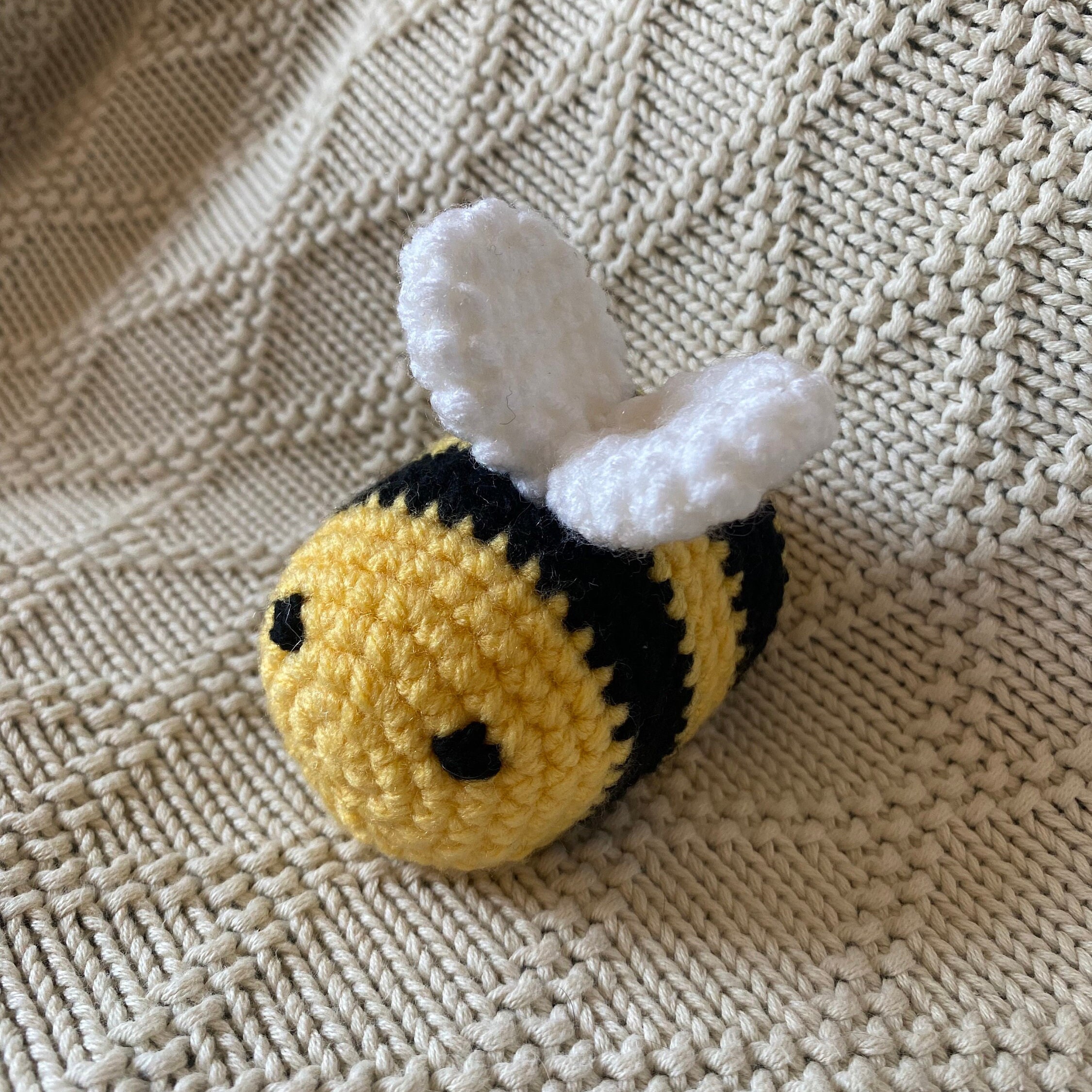Yellow Crochet Bee | Amigurumi Bee | Plushie Bee - Etsy