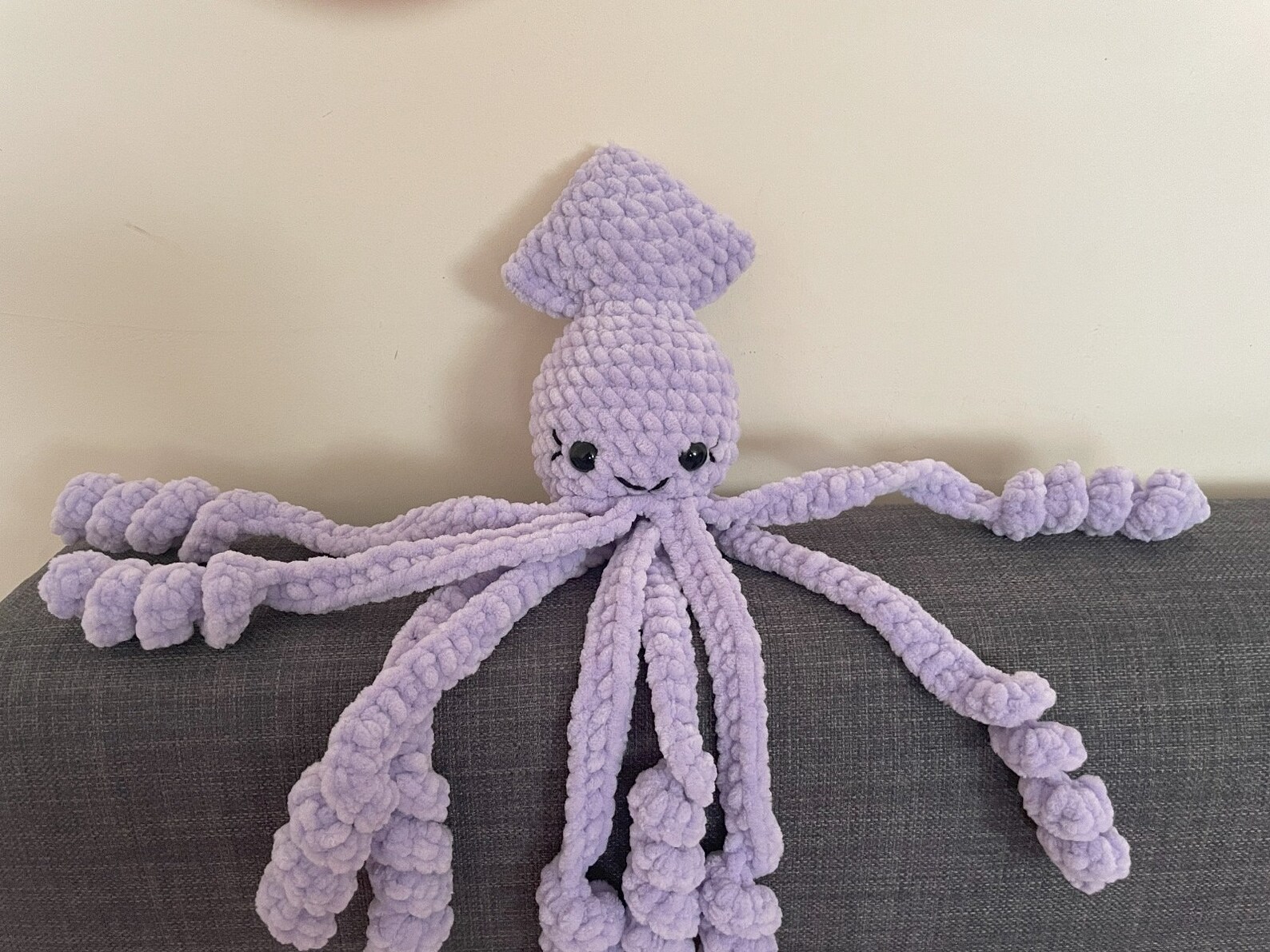 Squid Amigurumi Pattern, No SEW, Squid Crochet Plush, PDF Tutorial - Etsy