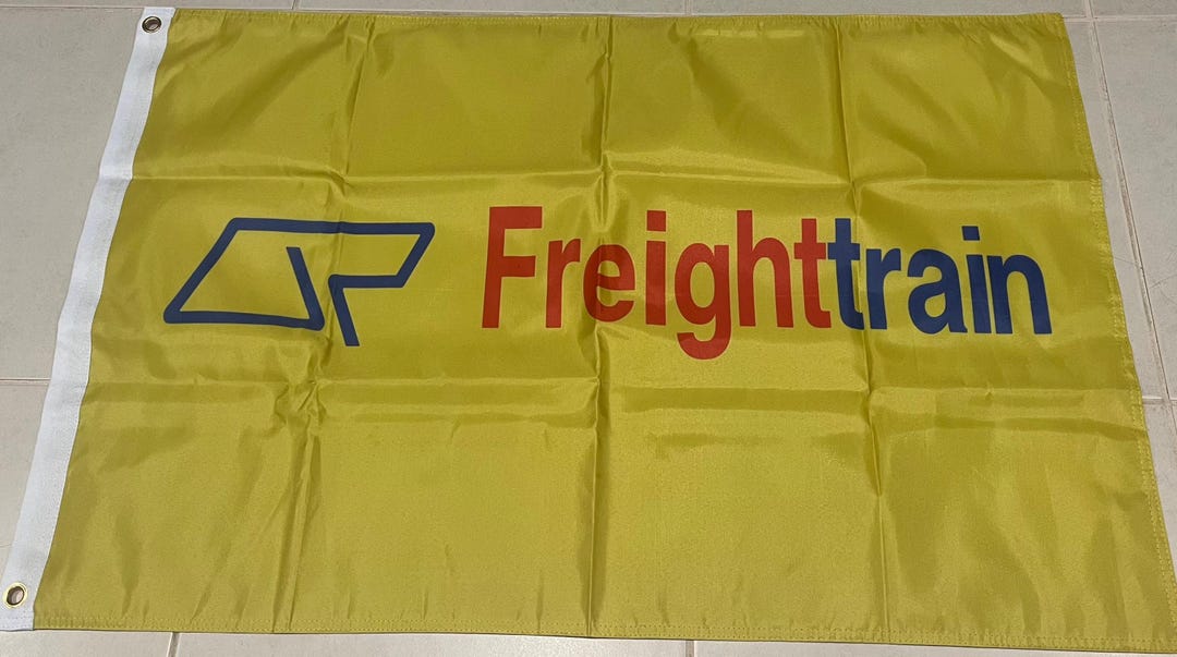 Queensland Rail Freighttrain Flag - 90x60cm - Etsy
