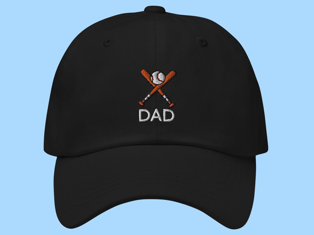 Embroidered Baseball Dad Hat, Embroidery Base Ball Cap, Sports Sporty ...