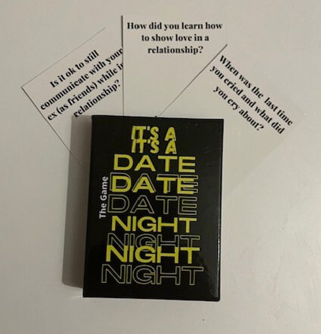 It's a Date Night Card Game - Etsy