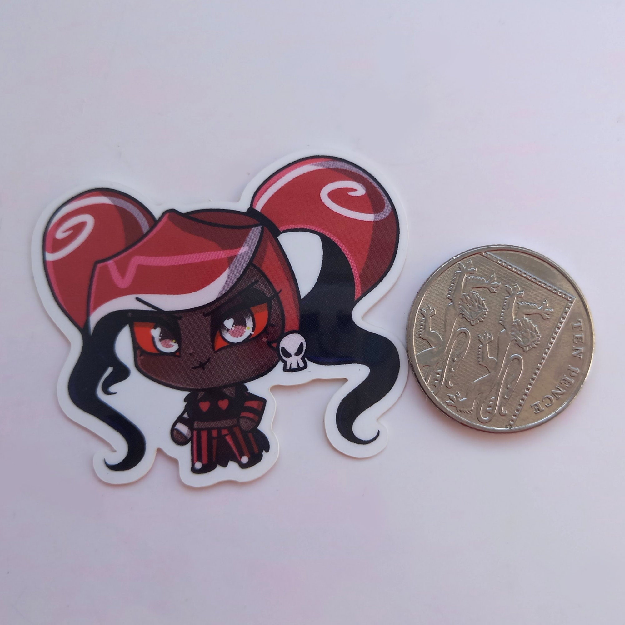 Velvette Chibi Stickers: Hazbin Hotel - Etsy