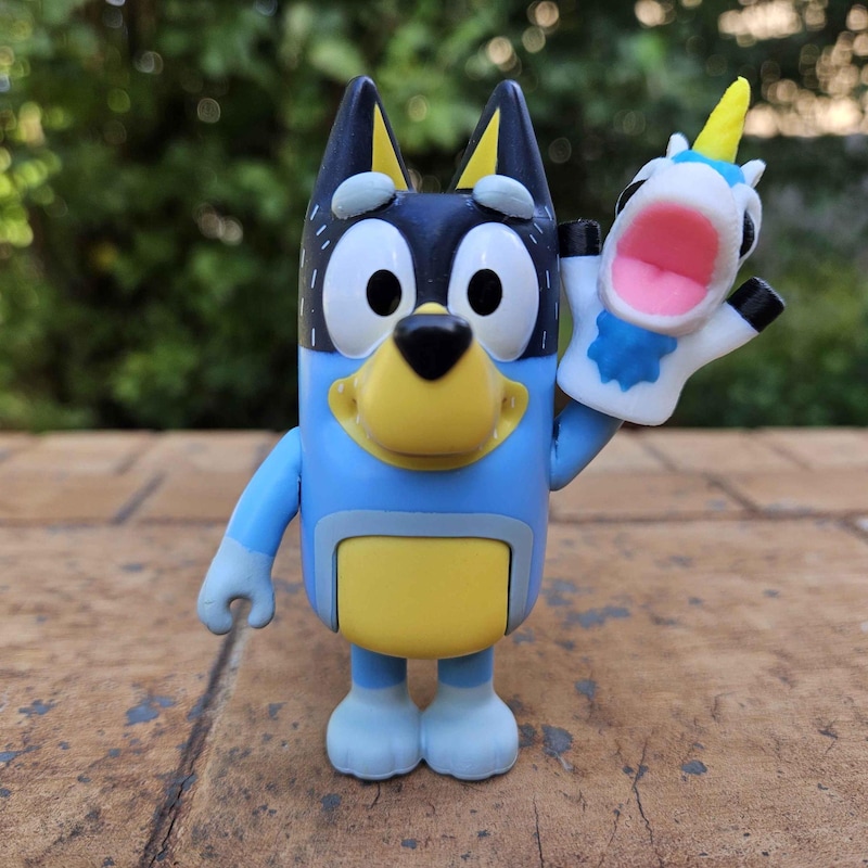 Unicorse Puppet Bluey - Etsy