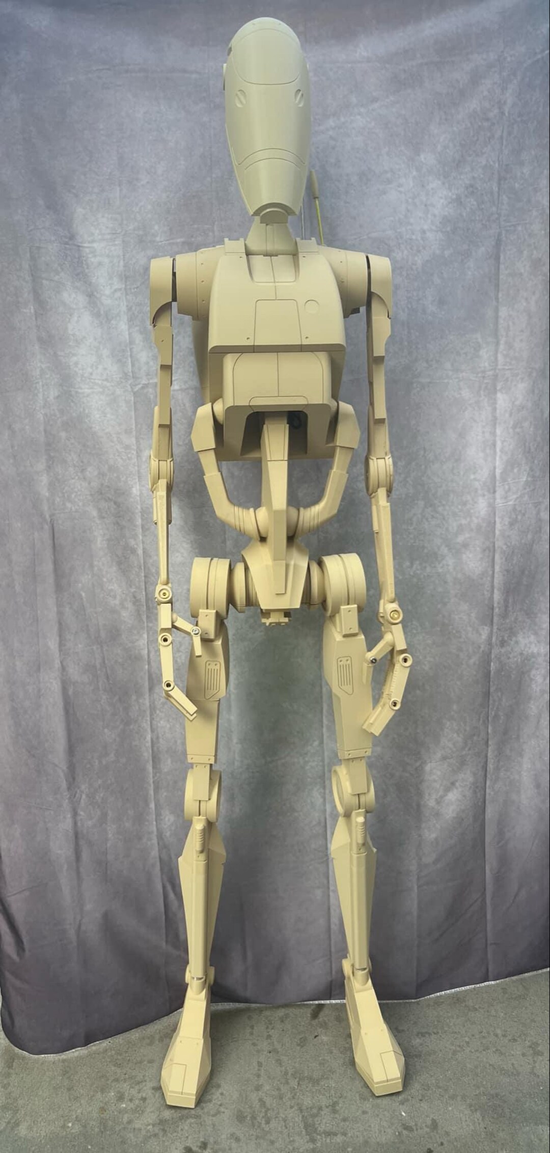 Life-sized B1 Battle Droid Unfinished Kit 3D Printed Replica Star Wars ...