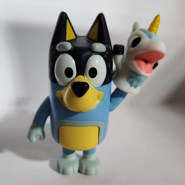 Bluey Unicorse Puppet - Etsy