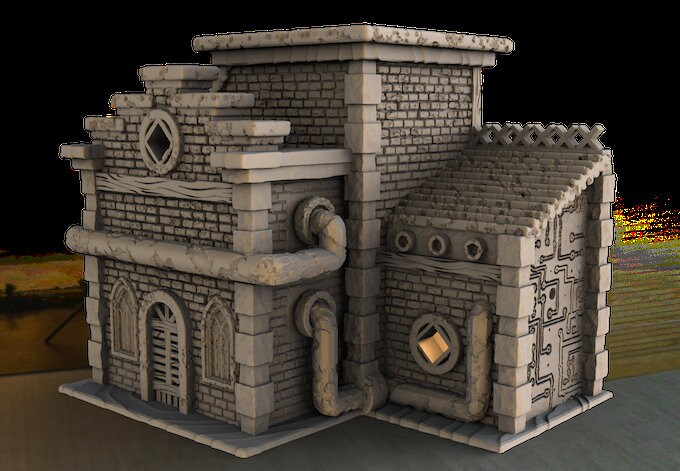 Steampunk Architecture - Entire Collection - Etsy