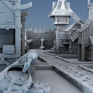 Medieval Castle Diorama - Entire Collection - Etsy