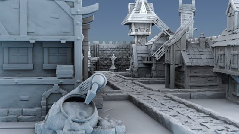 Medieval Castle Diorama - Entire Collection - Etsy