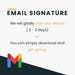 Gmail Email Signature Template Easily Edit in Google Docs Digital ...