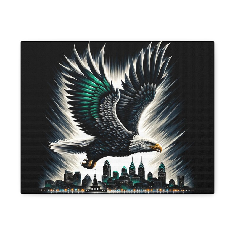 NFL Philadelphia Eagles Inspired Canvas Painting Poster Art - Etsy