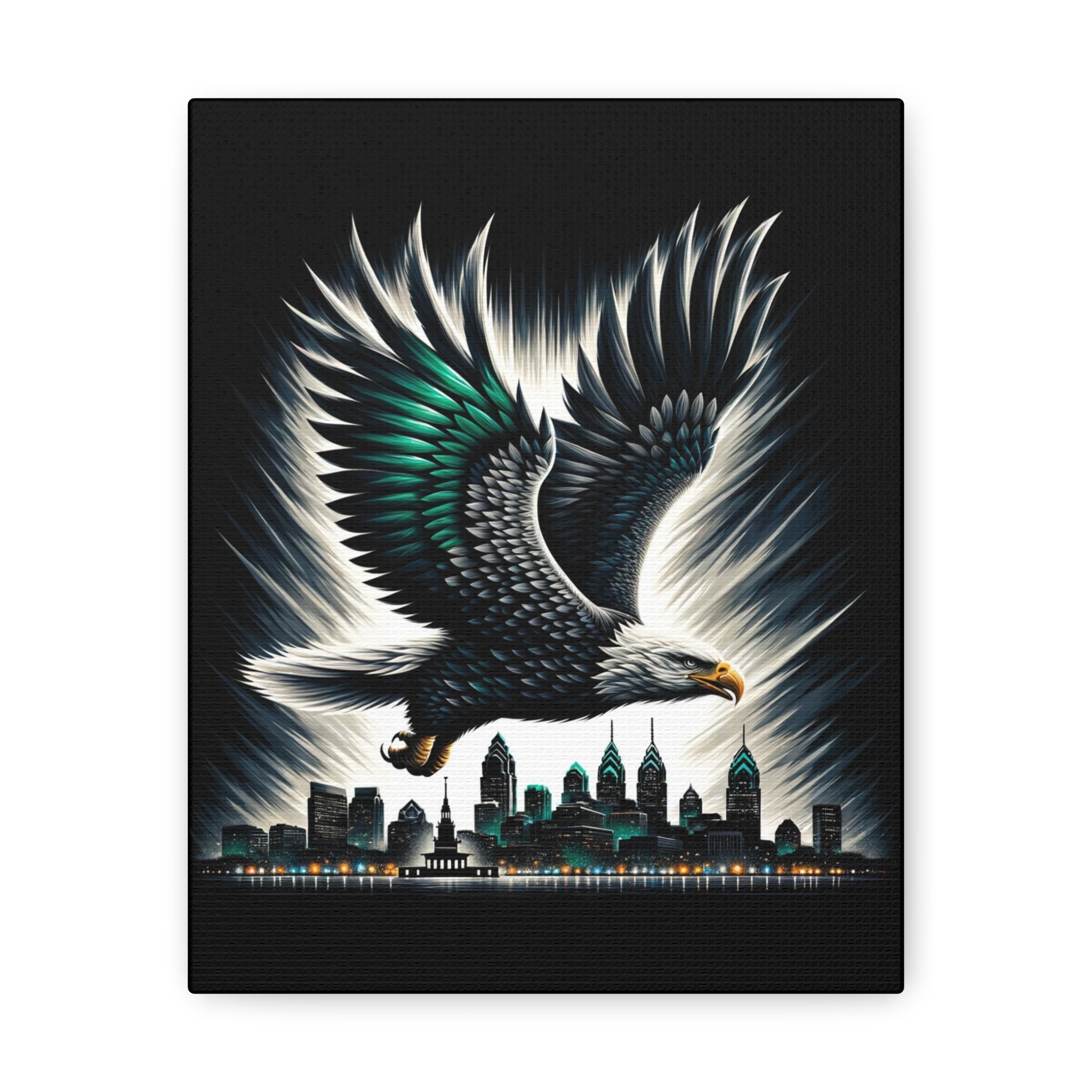 NFL Philadelphia Eagles Inspired Canvas Painting Poster Art - Etsy