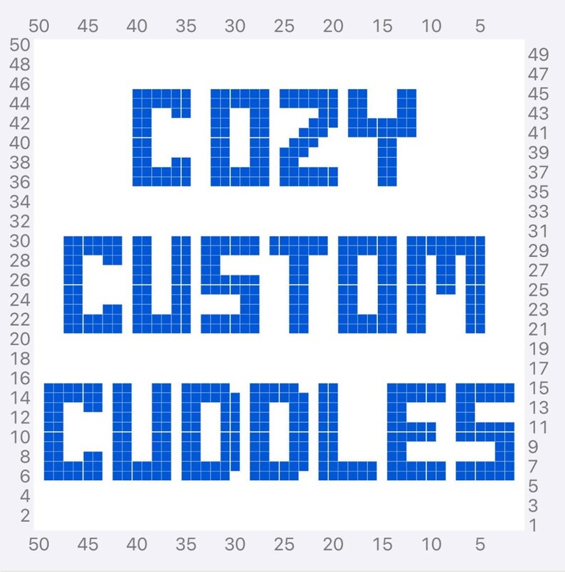 Cherry Tree Chunky Blanket Pattern Graph Digital Download - Etsy