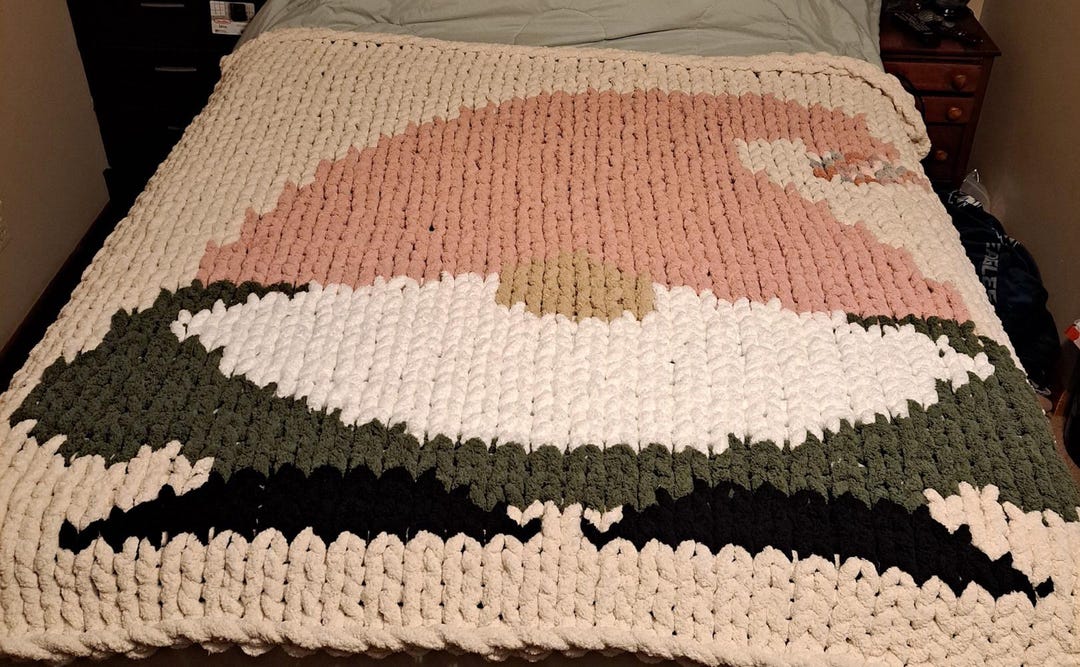 Gnome Chunky Blanket Graph Digital Download 4 Graphs of Same Design. 2 ...