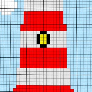 Chunky Blanket Lighthouse Graph Bundle, Two Graphs of Lighthouse. One ...