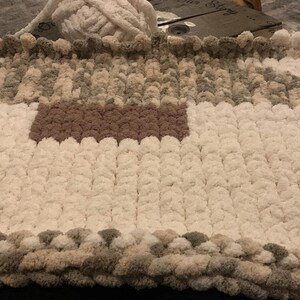 Tree Chunky Blanket Graph Pattern 2 Sizes of the Same Pattern. - Etsy