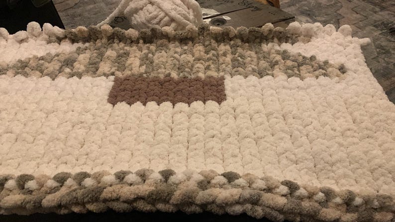 Tree Chunky Blanket Graph Pattern - Etsy