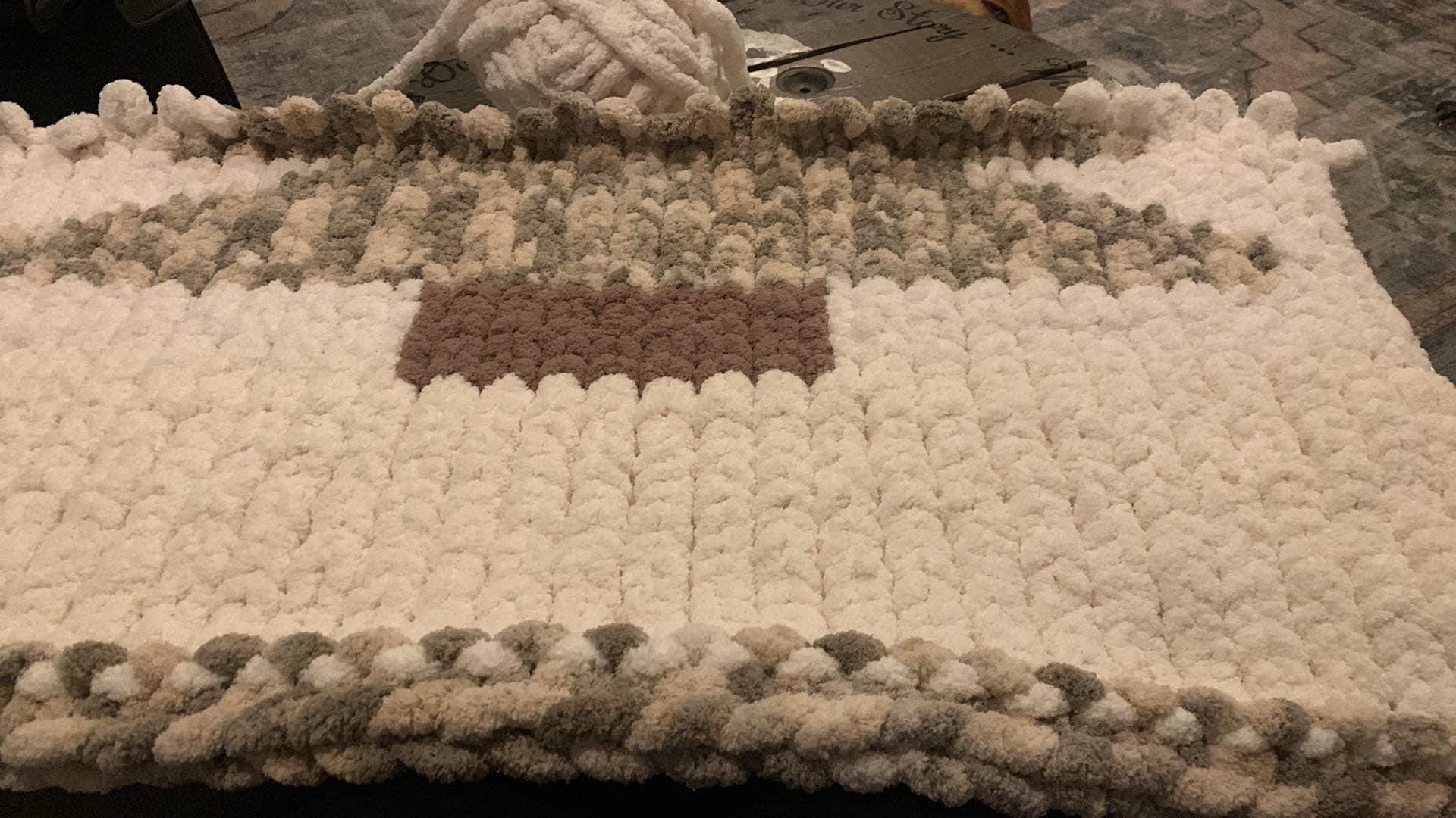 Tree Chunky Blanket Graph Pattern - Etsy