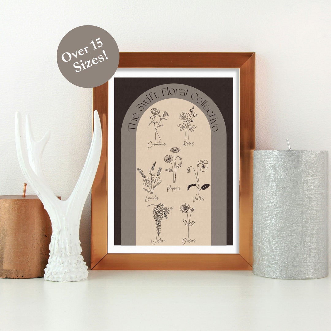 Swiftie Printable Wall Art, Taylor Swift Themed Decor, Subtle Swiftie ...