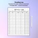 Printable Reading Log, 2024 Books Read, Downloadable Tracker for ...
