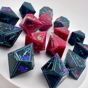 Premium Into Oblivion - Amaranth Vampire Dice Set - Etsy