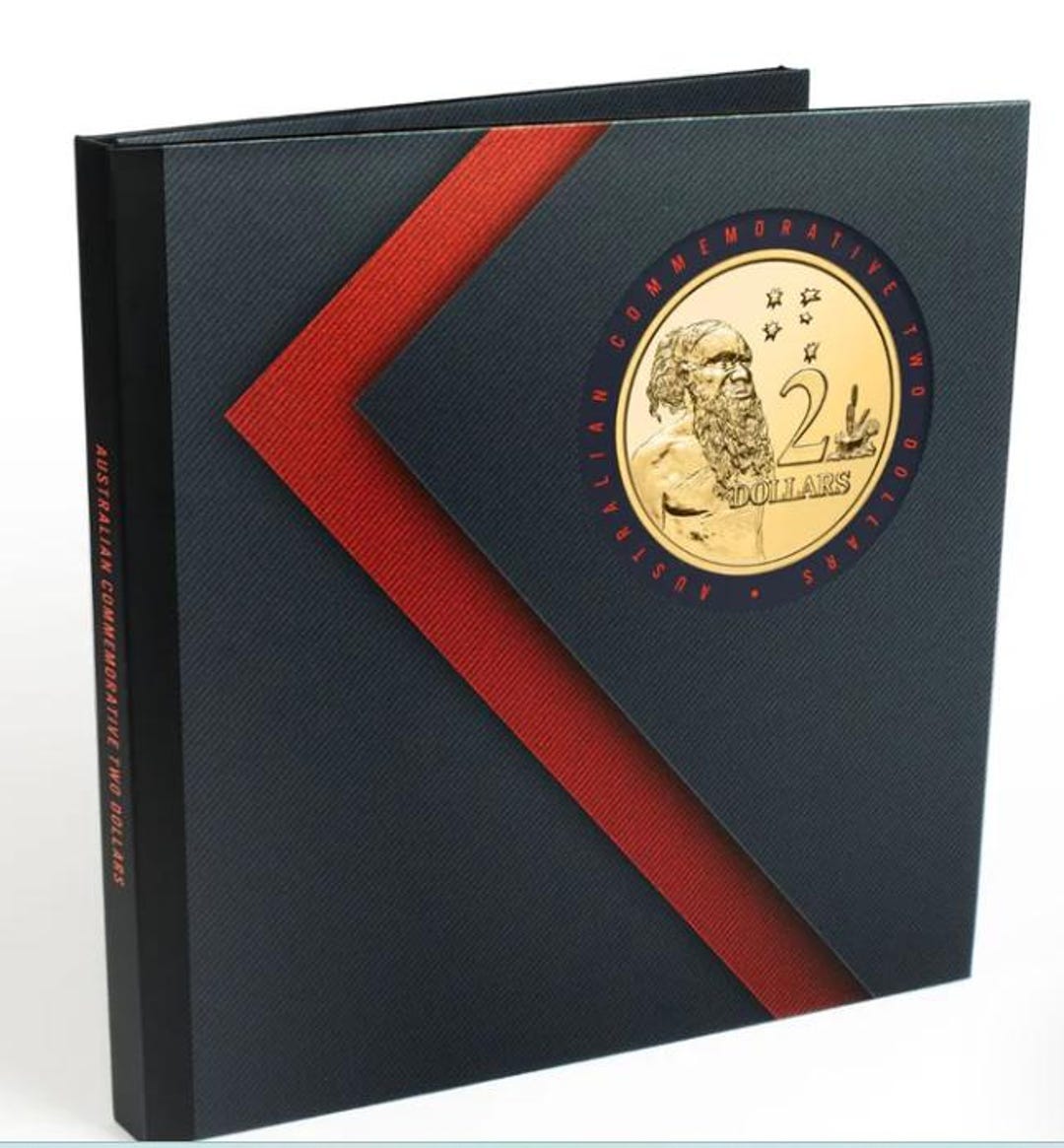 Australian 2 Dollar Circulating Commemorative Coin Folder - EMPTY ...